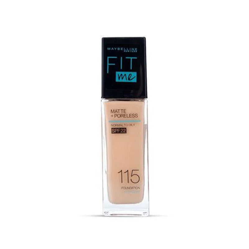 Maybelline Fit Me Matte + Poreless Foundation 112 Natural Ivory 30Ml ...